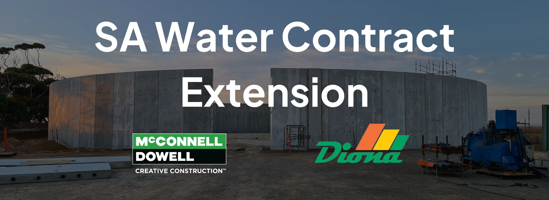 SA water extended until 2028 - McConnell Dowell